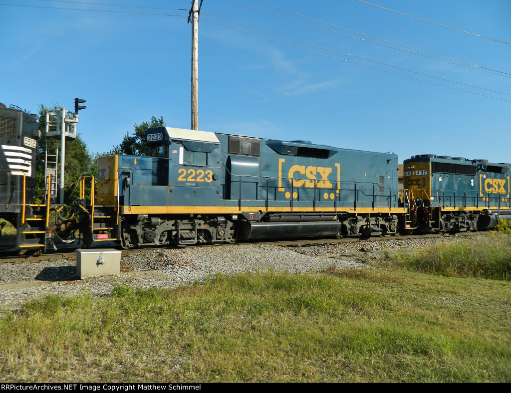 CSX 2223 - Box Car Logo Road Slug